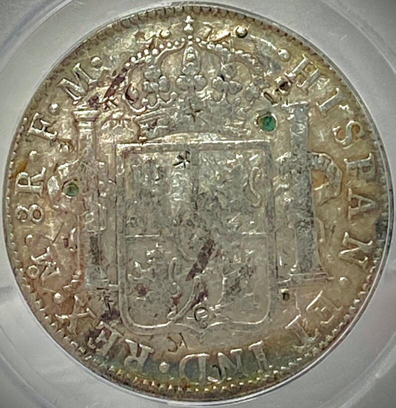 Mexico Mo, 1786 FM 8 Real ANACS VF 20 KM109 Chopmarks - Etsy