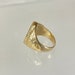 Solid 14K Yellow Gold Men's Guam Seal Palm Tree Chamorro Signet Ring - Etsy