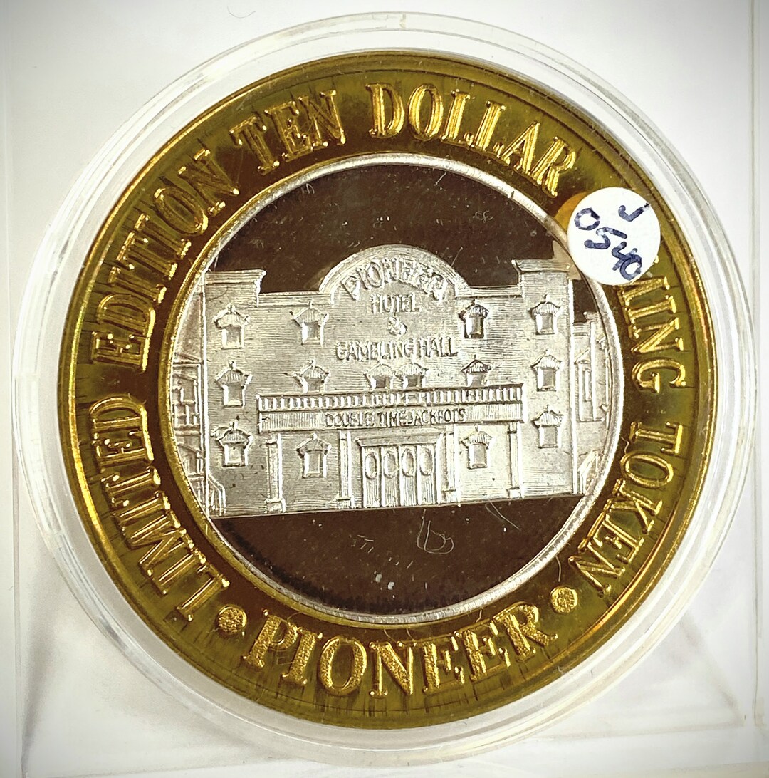 Pioneer Laughlin 10.00 Casino Token .999 Silver Ltd. Edition Hotel - Etsy