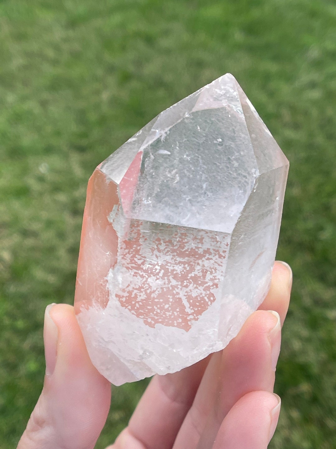 Rare: Record Keeper Lotus Quartz From Goias, Brazil, Master Record ...