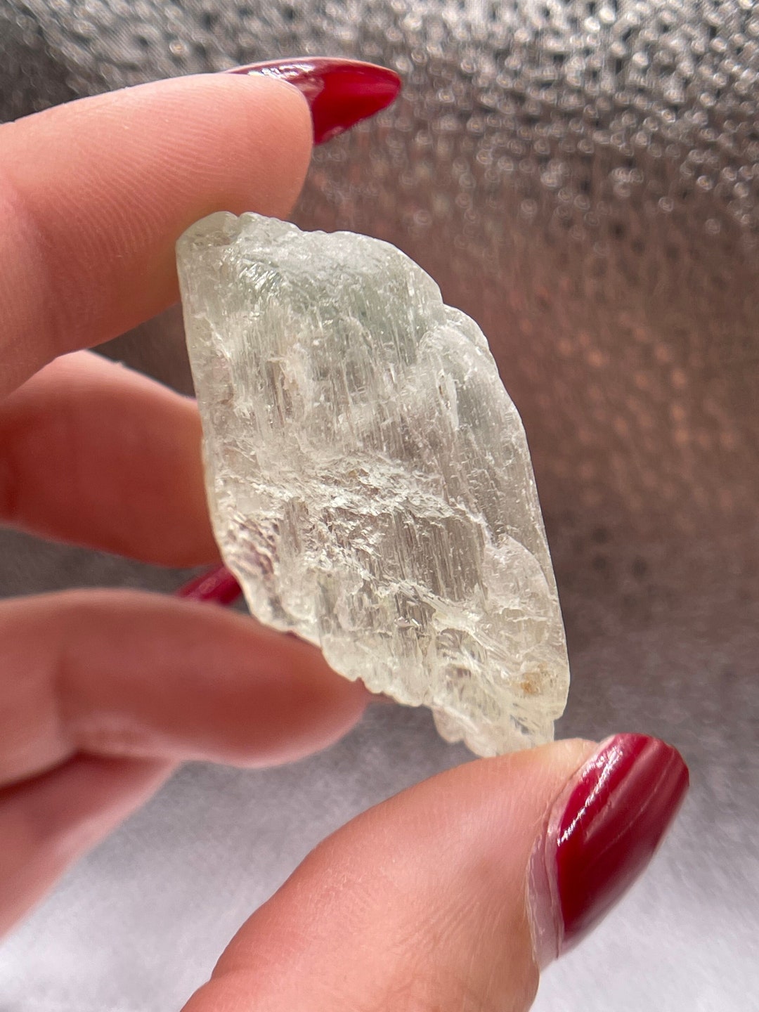 Rare YELLOW/GREEN Kunzite, Etched Kunzite, Yellow Kunzite, Green ...