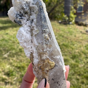 RARE: Fluorescent Quartz With Iron and Hyalite Opal From Namibia, South ...