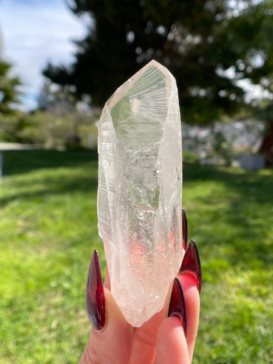 Channeler Citrine Lemurian Seed Crystal From Minas Gerais, Brazil ...