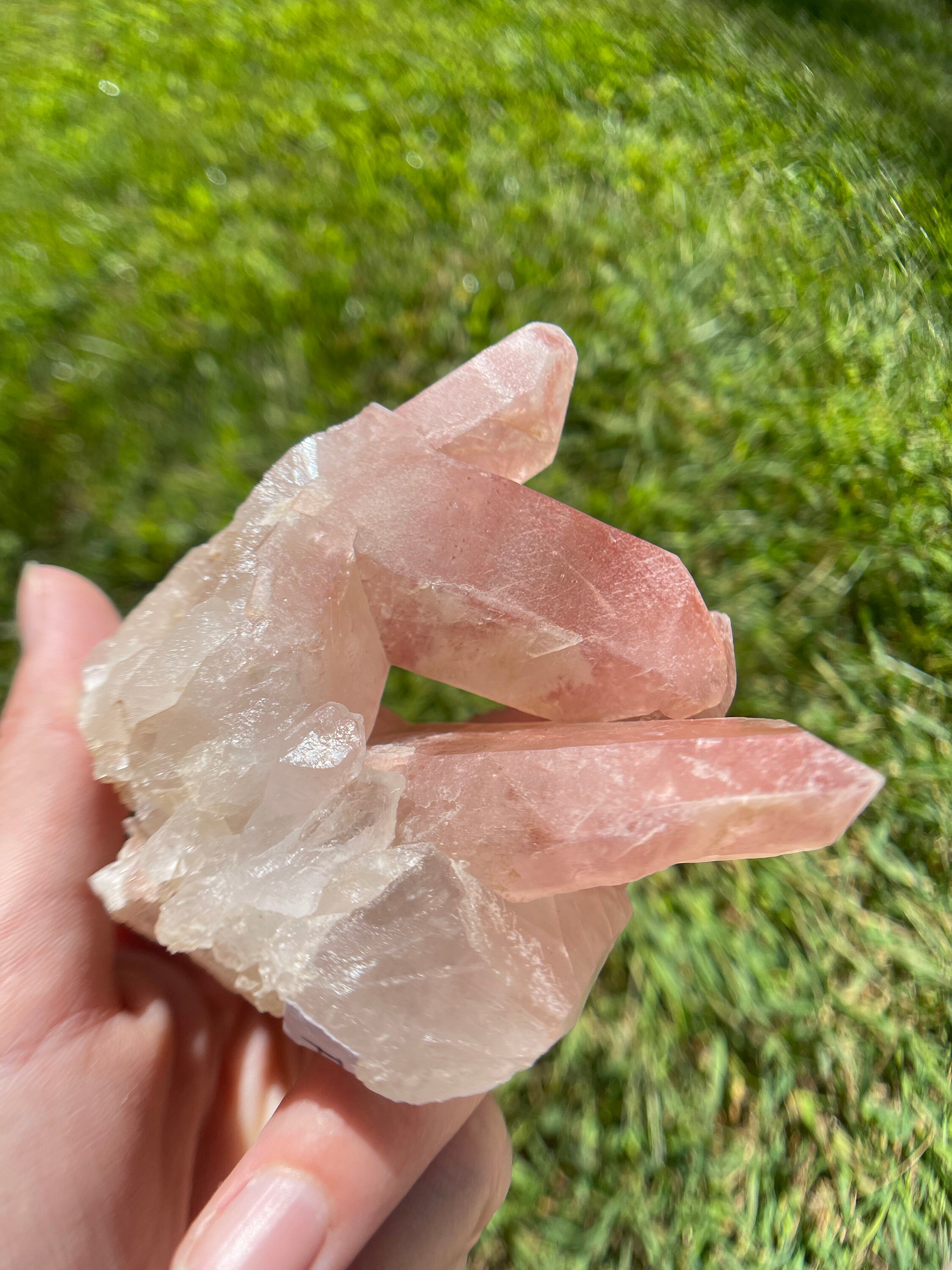 Scarlet Temple Lemurian Cluster From Diamantina Brazil Red - Etsy