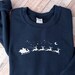 Embroidered Peppermint Sweatshirt, Embroidered Christmas Crewneck ...