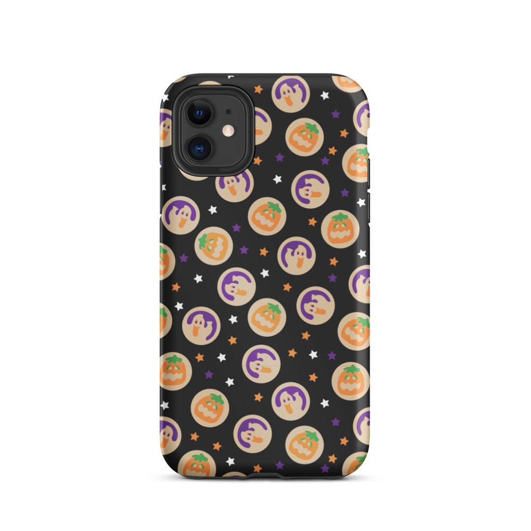 Halloween Cookie Phone Case Halloween Retro Phone Case Halloween