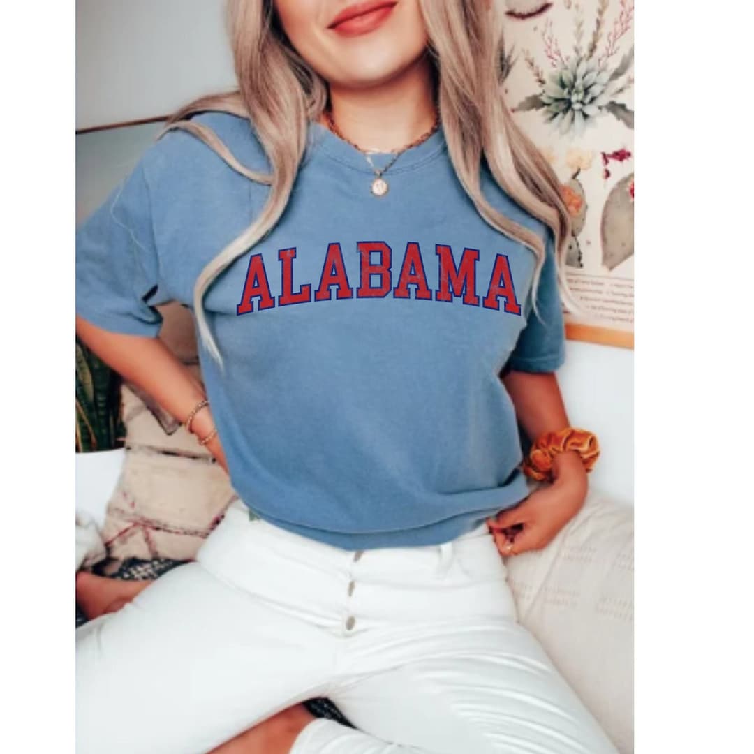 Comfort Colors Alabama Shirt, Alabama Tshirt, Comfort Colors Alabama ...