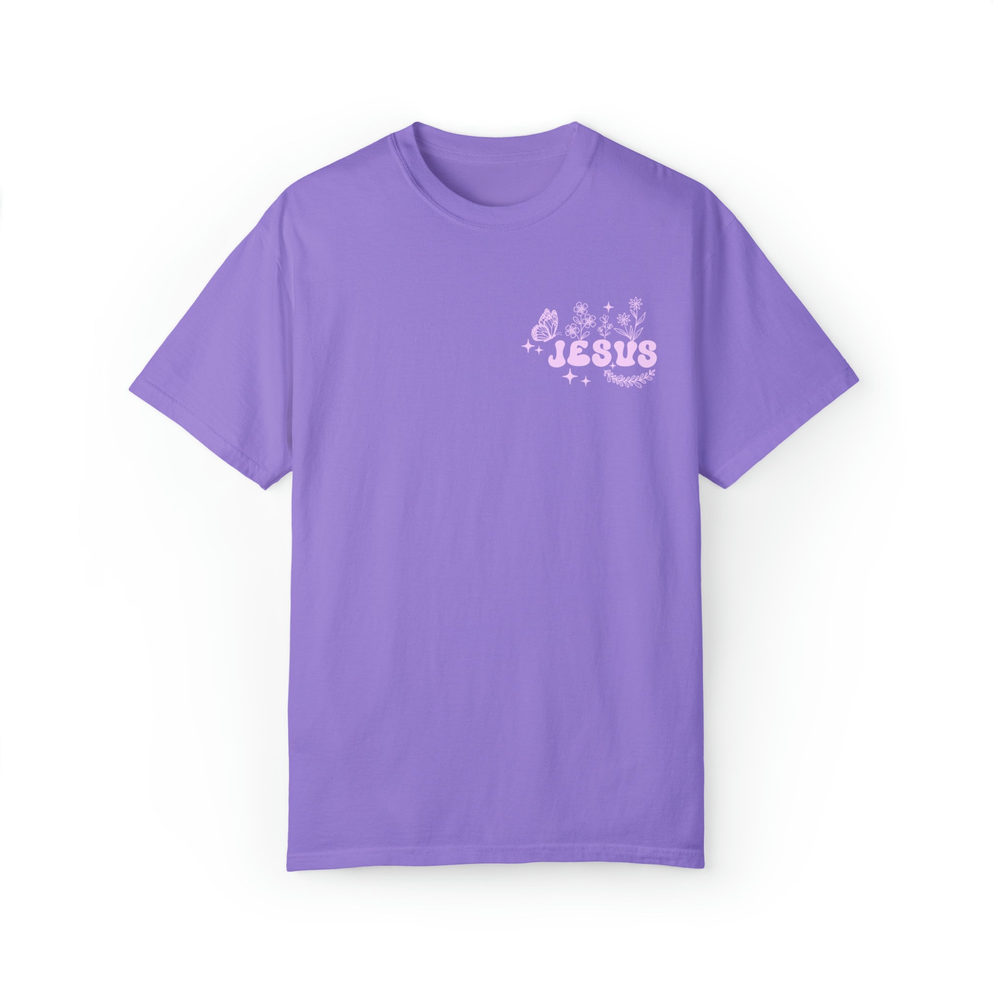 Comfort Colors Christian Purple Shirt, Violet Jesus Shirt, Love Like ...