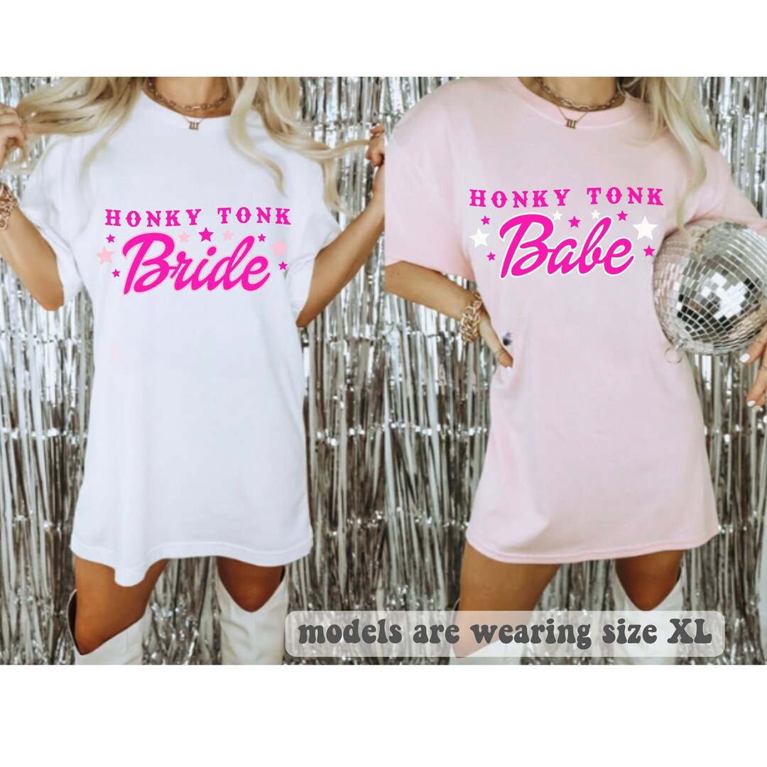 Pink Honky Tonk Bride Shirt, Honky Tonk Bachelorette Shirt, Last Rodeo ...