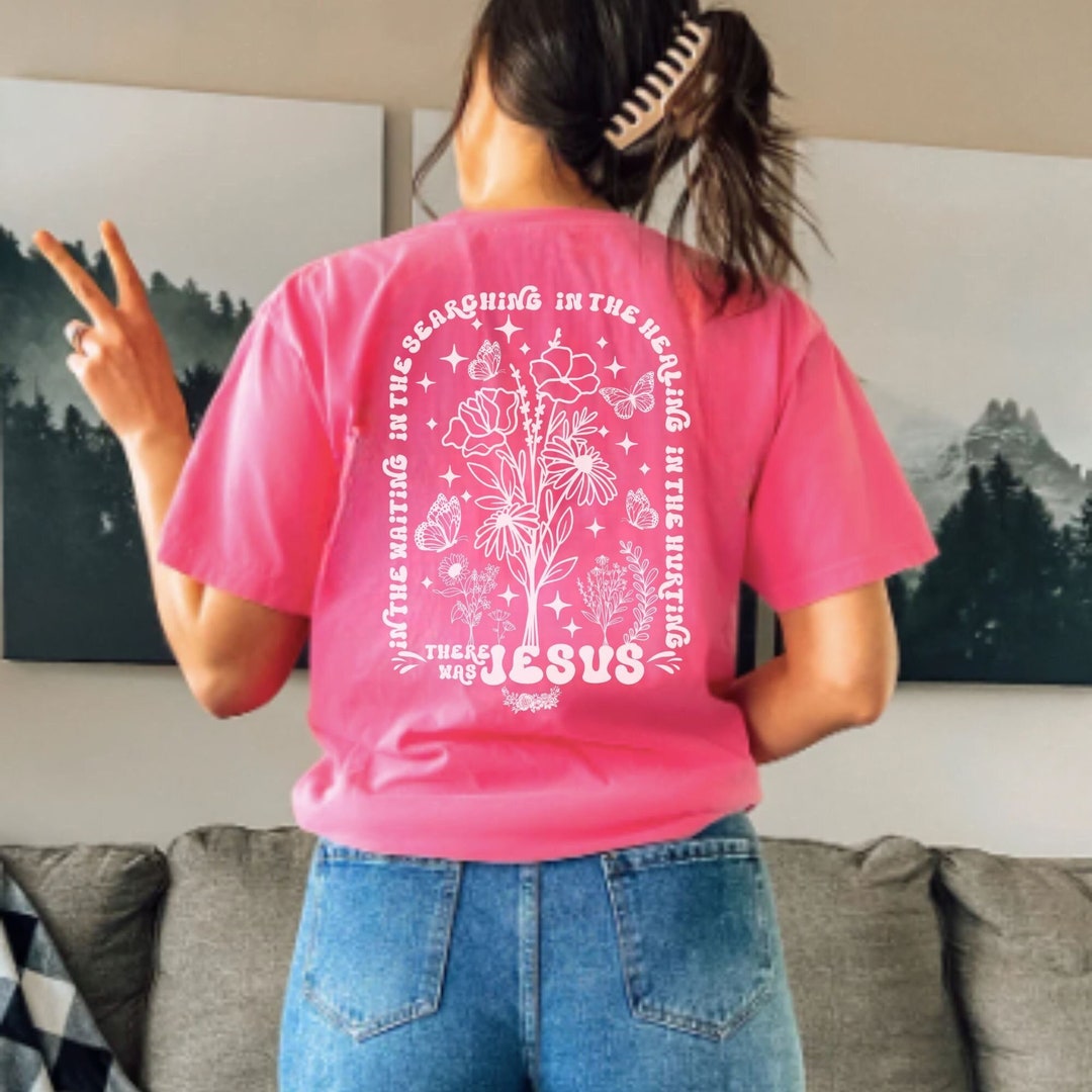 Comfort Colors Christian Pink Shirt, Pink Jesus Shirt, Love Like Jesus ...