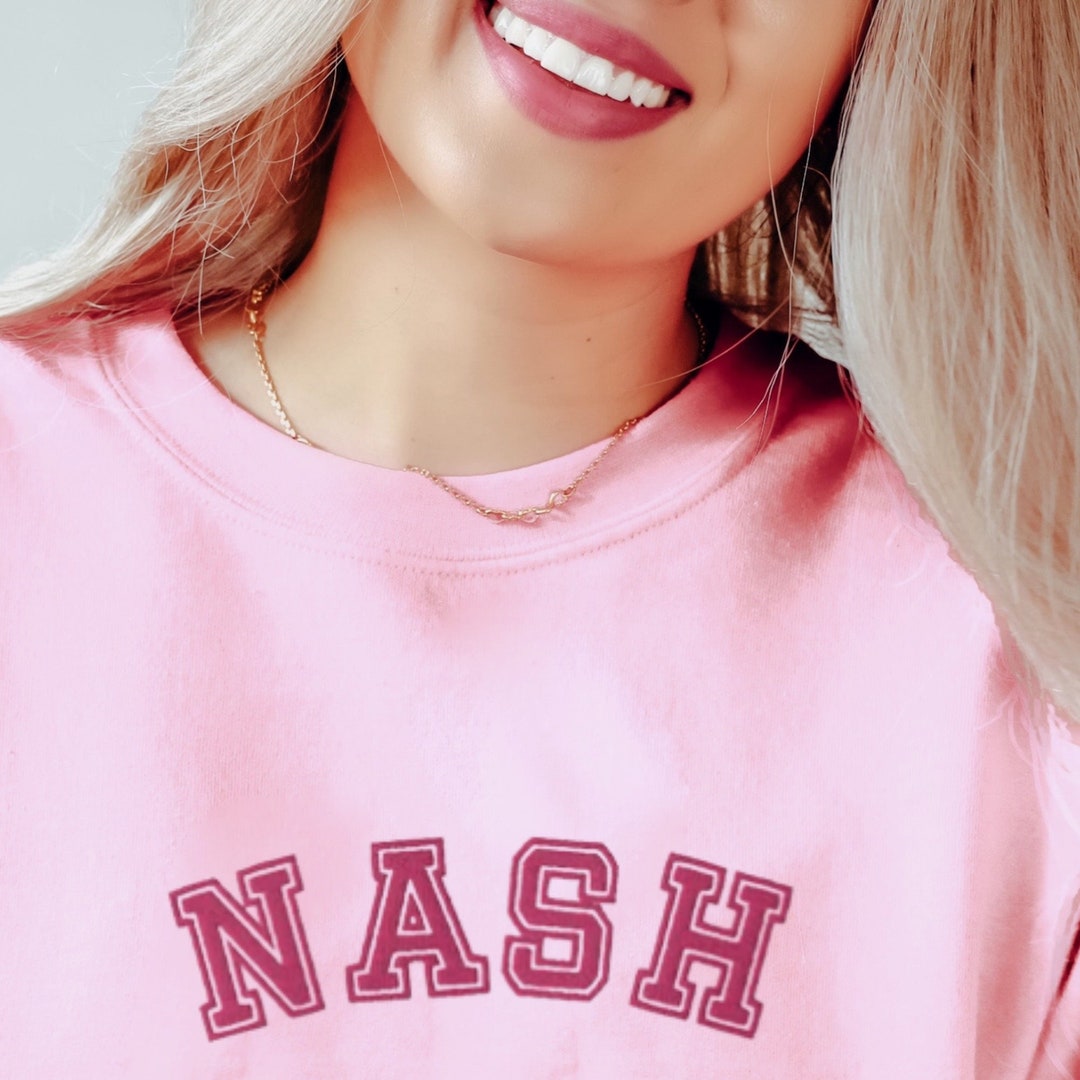 Embroidered Nash, Nashville Bachelorette, Nash Sweatshirt, Trendy ...