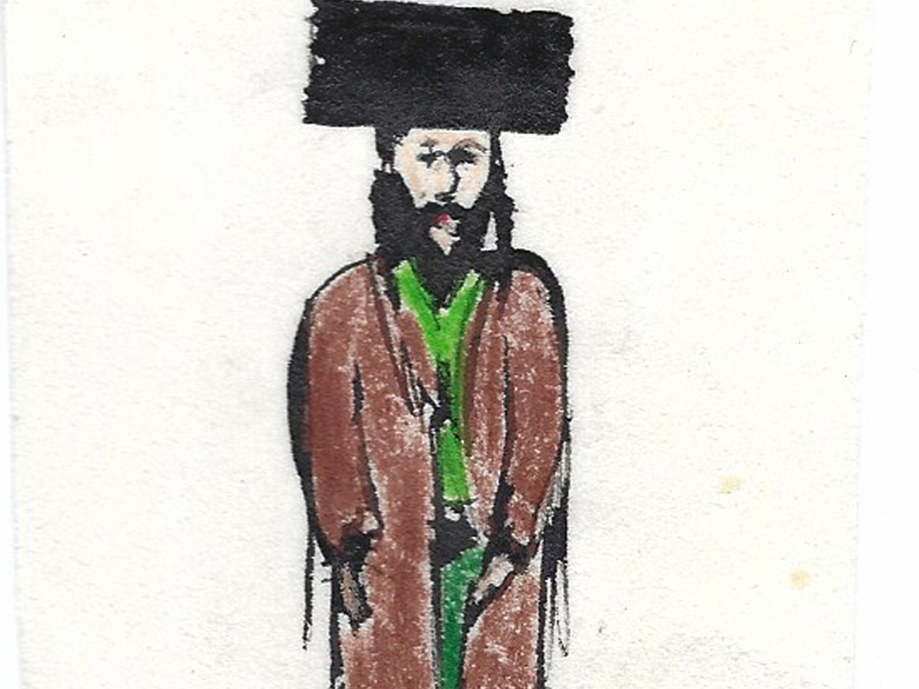 Letras hebreas Arte Oraciones Todos los días Alef Bet Judaica Colgante ...