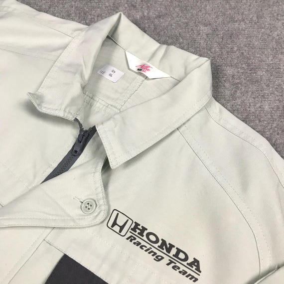 Vintage Honda Racing Team work uniform Japan custom J… - Gem