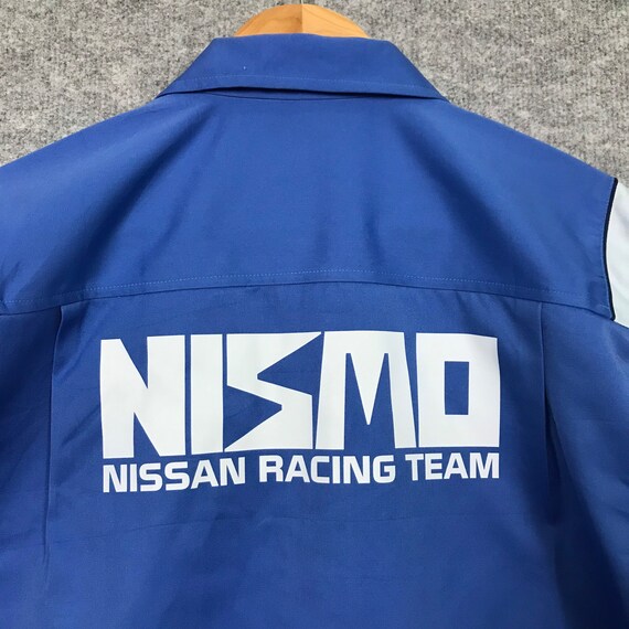 Vintage Nismo Nissan Racing team Uniform Work Japanes… - Gem