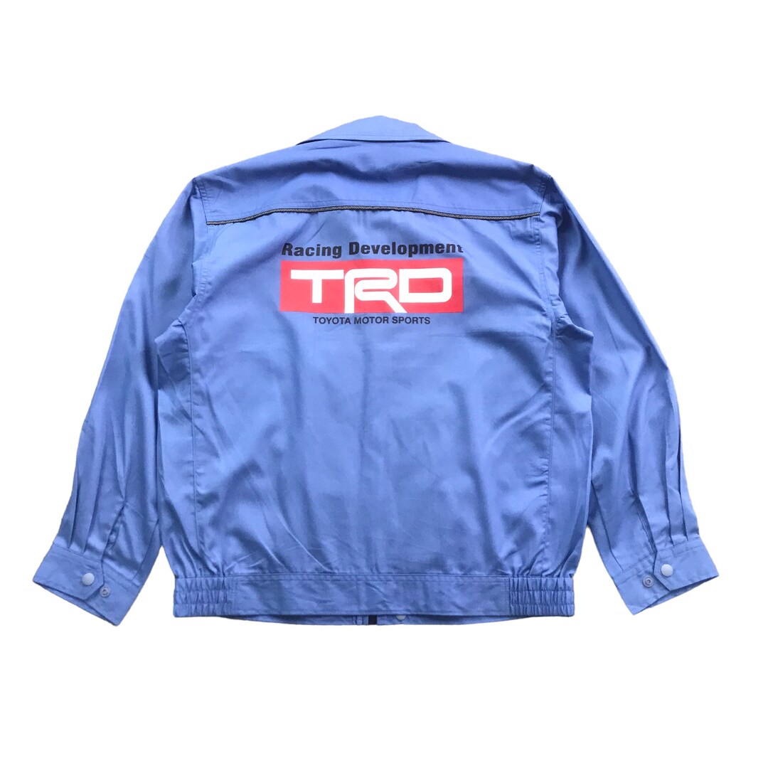 Vintage Toyota Trd Racing Motor Sport Uniform Japanese Custom Jacket ...