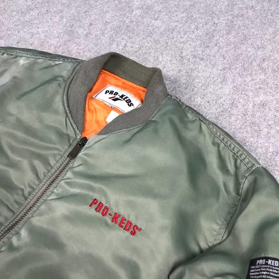 Vintage Pro-Keds Bomber Military Style jacket Japan S… - Gem