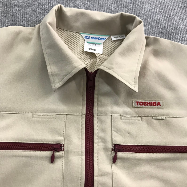 Vintage Toshiba Work Uniform Japanese Jacket - Etsy