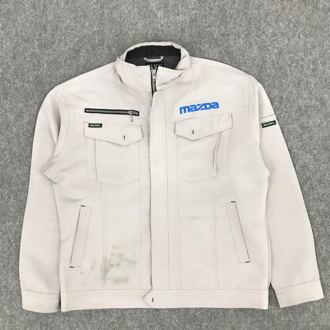 Vtg Mazda Racing Work Uniform Custom Jacket - Etsy