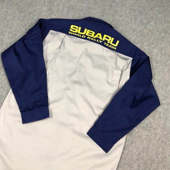 Vintage Subaru Racing work uniform button up shirt ja… - Gem
