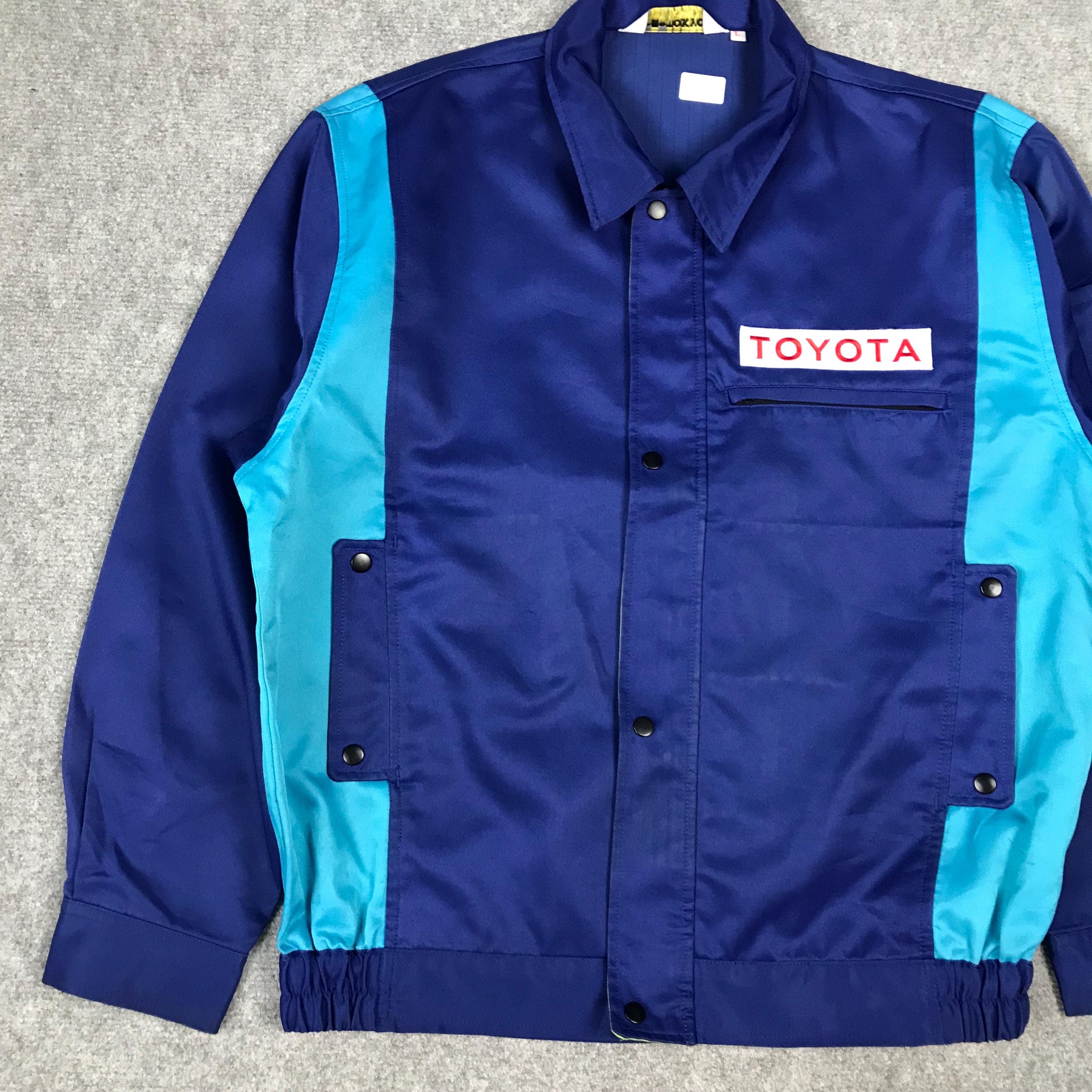 Vintage Toyota Uniform Japan Work Custom Toyota Racing Jacket Free ...