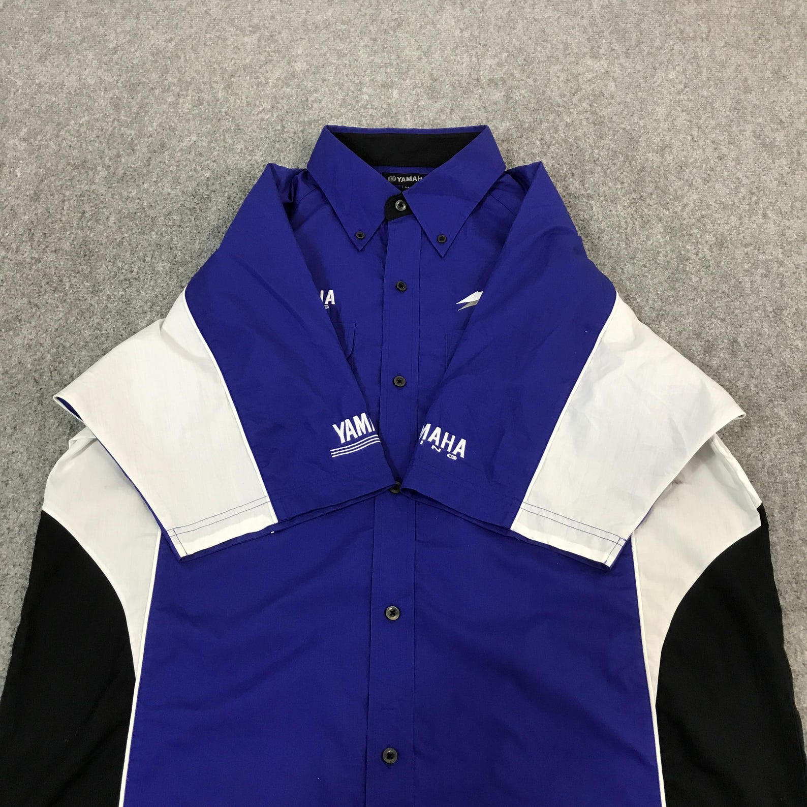 Vintage Yamaha Racing Embroidery Button up Shirts - Etsy