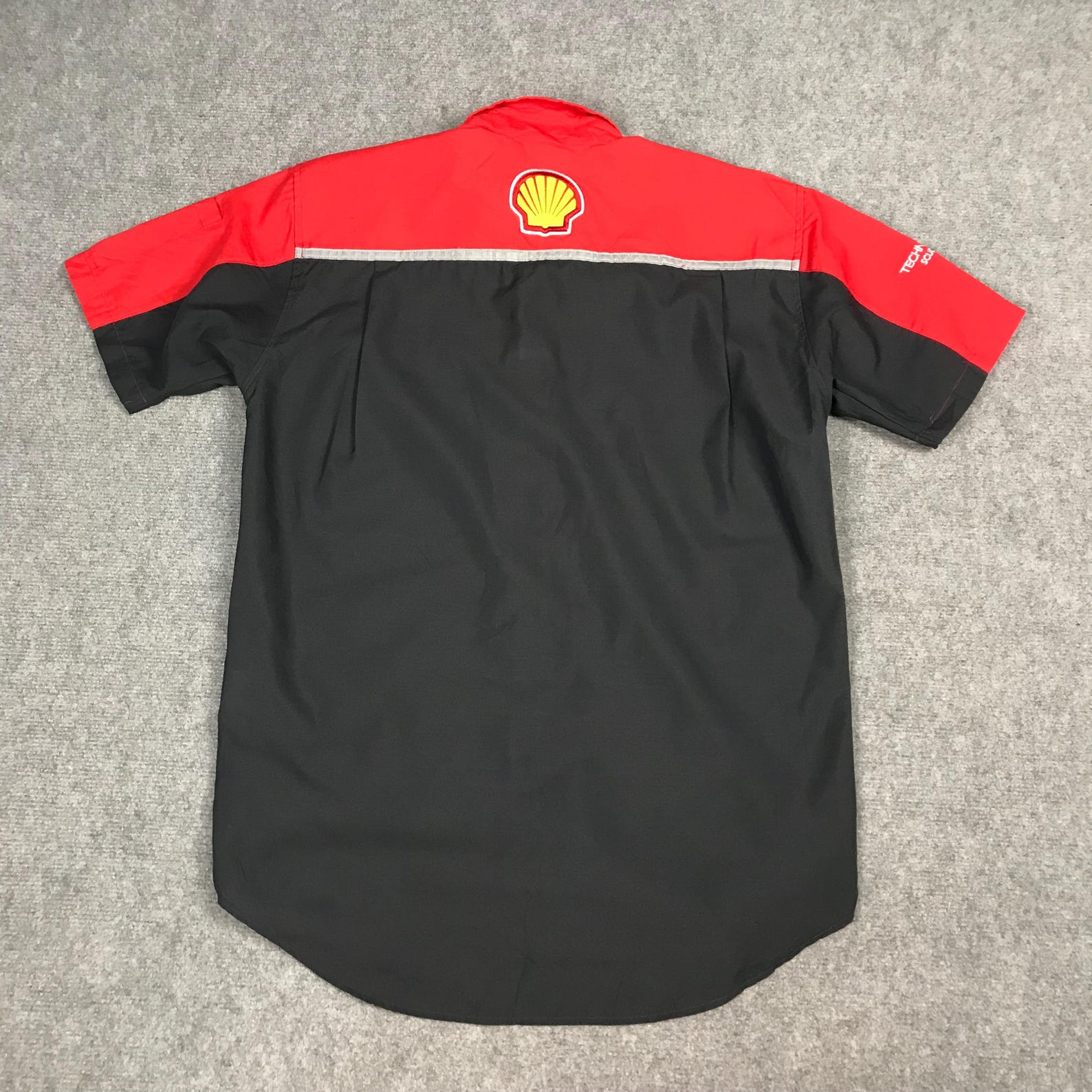 Vintage Shell Helix Oil Brand Racing Style Button up Shirt Japan ...