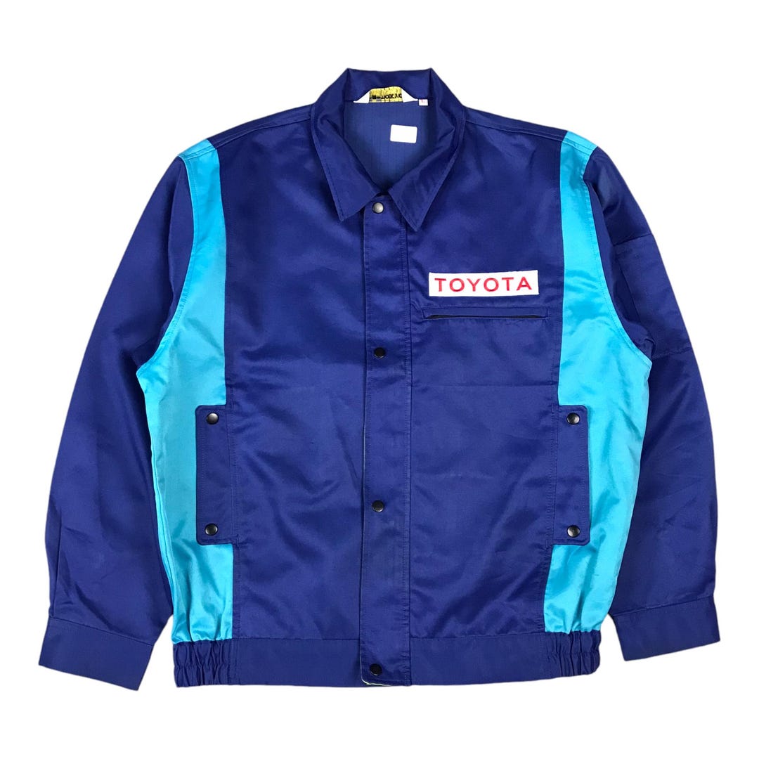 Vintage Toyota Uniform Japan Work Custom Toyota Racing Jacket Free ...
