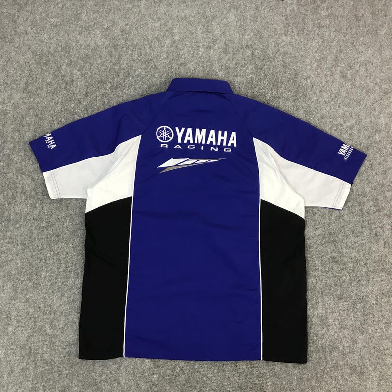 Vintage Yamaha Racing Embroidery Button up Shirts - Etsy