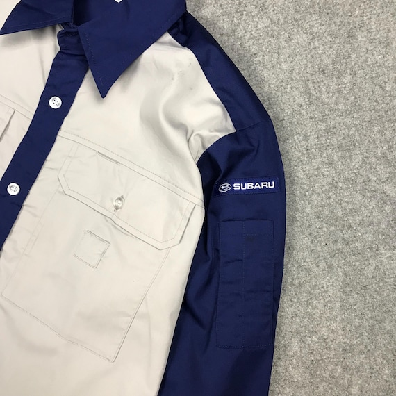 Vintage Subaru Racing work uniform button up shirt ja… - Gem