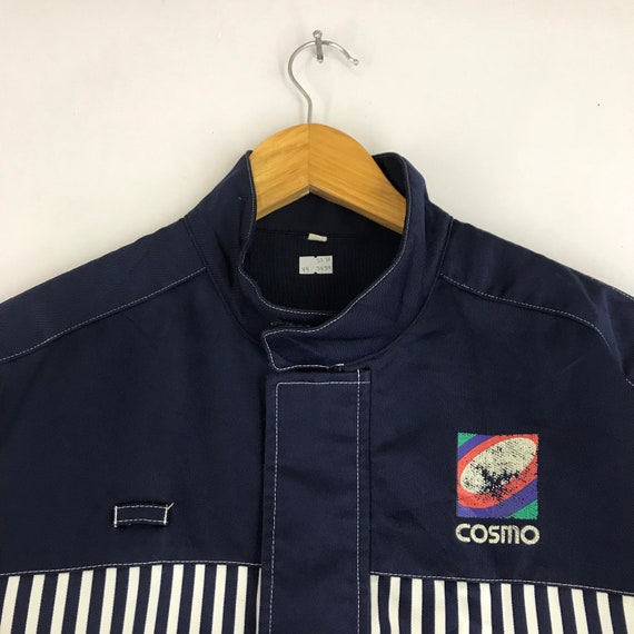 Vintage Cosmo Uniform Auto service Staff Japanese jac… - Gem