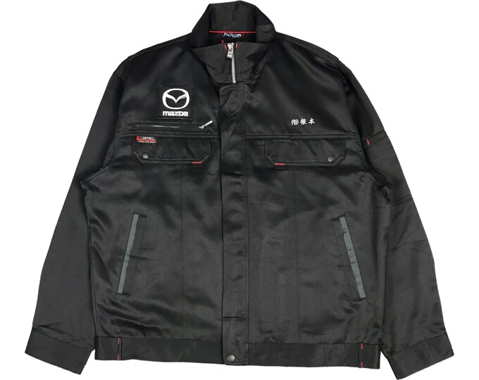 Vintage Mazda Work Uniform Japan Jacket Racing Style Jacket - Etsy
