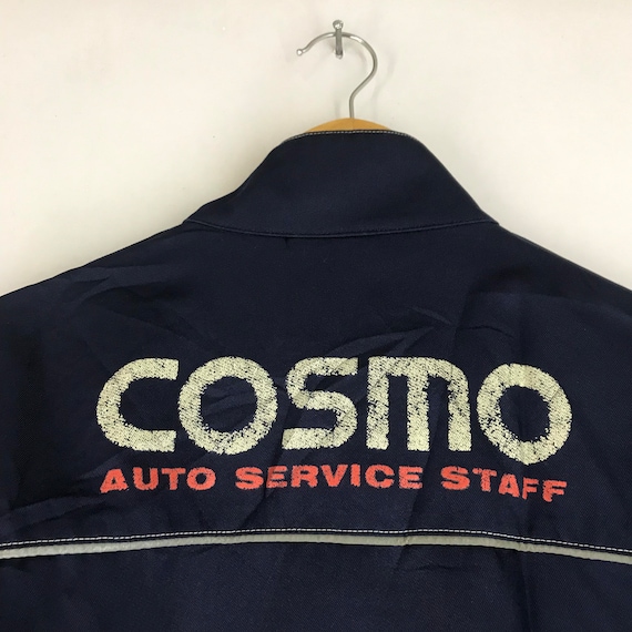 Vintage Cosmo Uniform Auto service Staff Japanese jac… - Gem