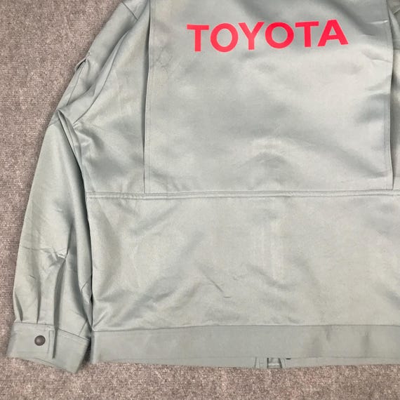 Vintage Toyota Uniform work japan work custom jacket … - Gem