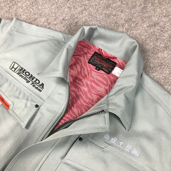 Honda Racing Team work Japan Uniform custom jacket fr… - Gem