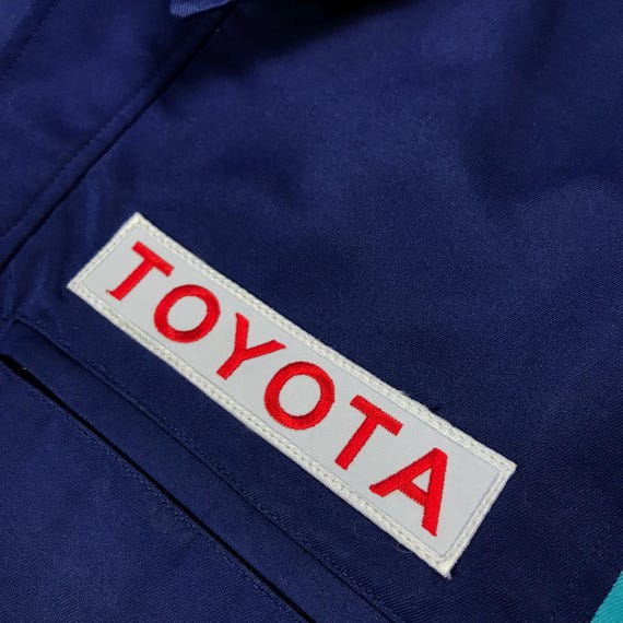 Vintage Toyota Uniform Japan work custom Toyota racin… - Gem