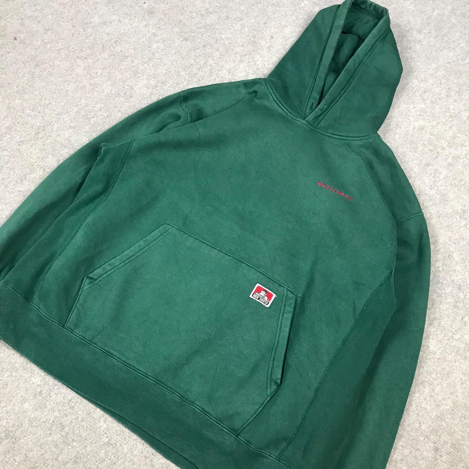 Vintage Ben Devis Simple Logo Green Hoodies Sweatshirt Jacket - Etsy