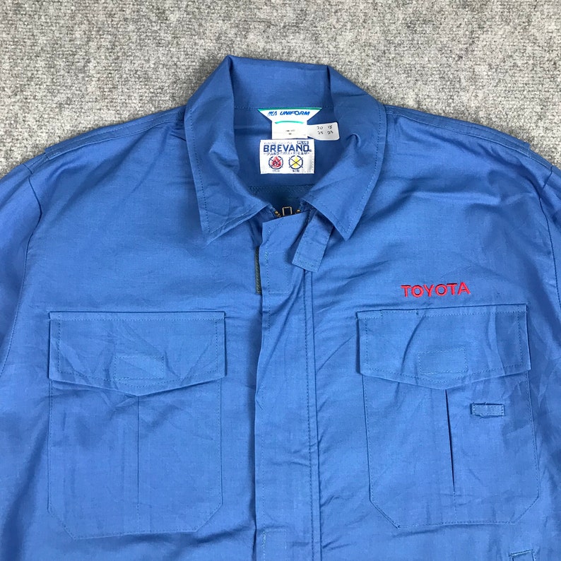 Vintage Toyota Uniform Japaners Work Jacket Zipper Jacket - Etsy