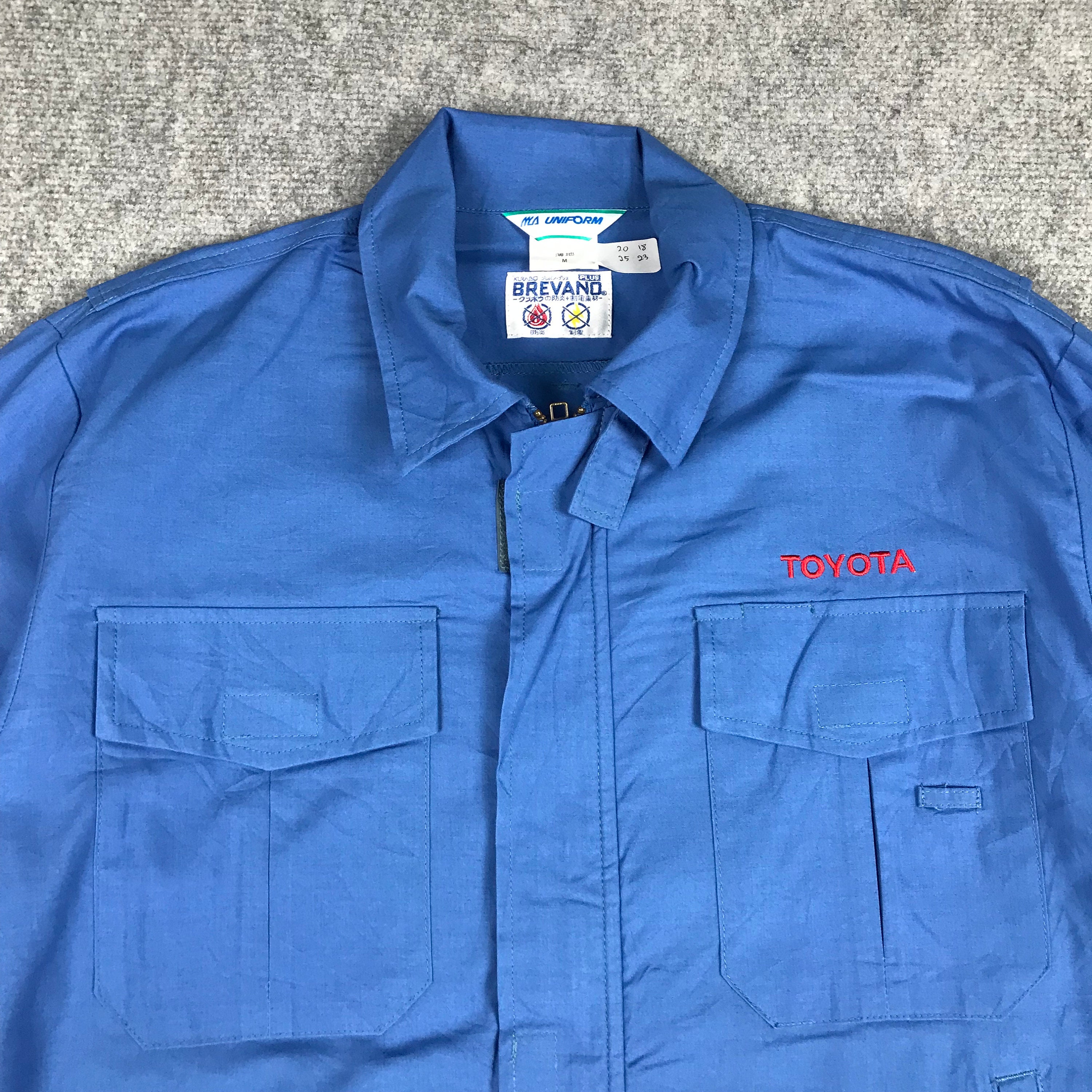 Vintage Toyota Uniform Japaners Work Jacket Zipper Jacket - Etsy