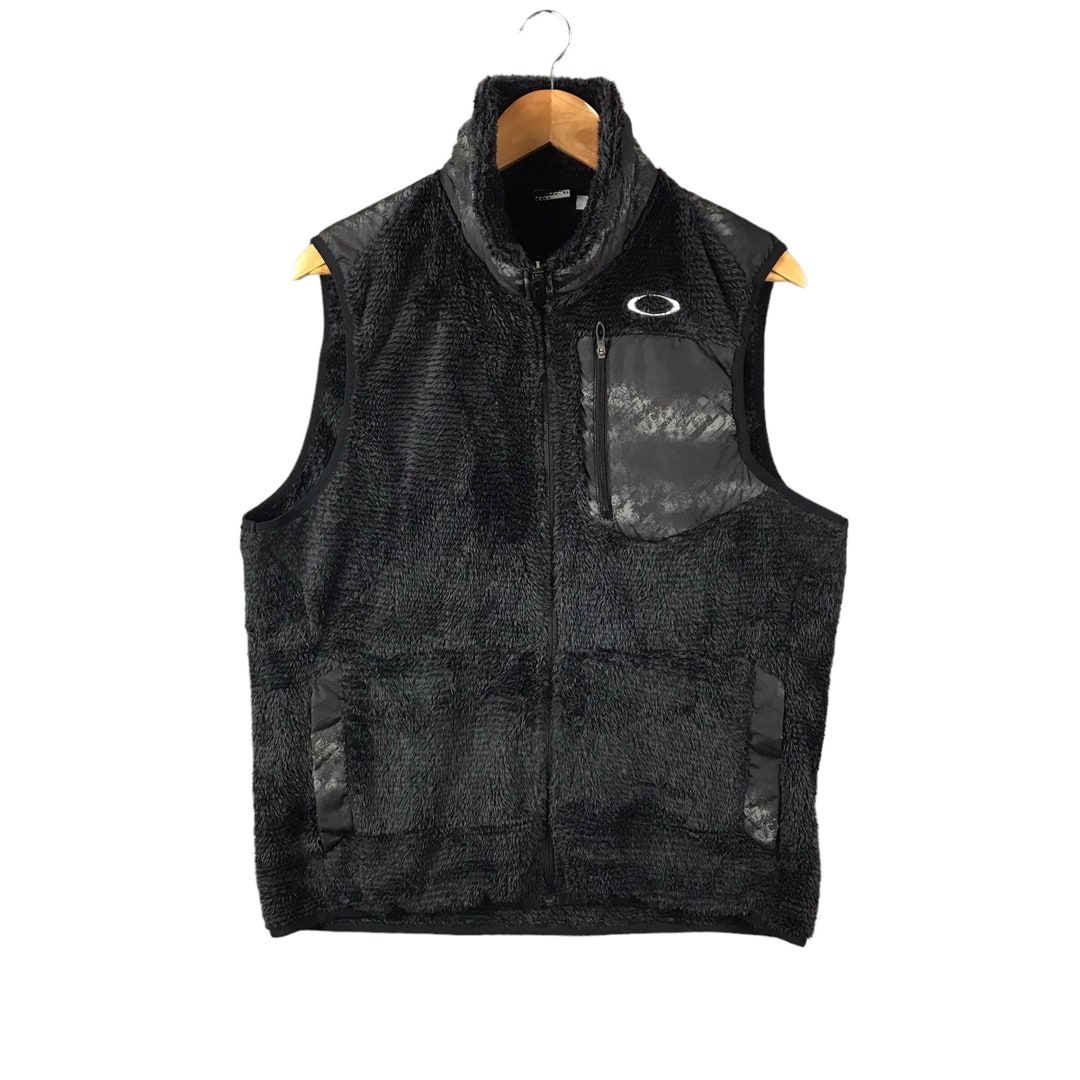 Vintage Oakley Vest Deep Pile Sherpa Vest Surf Brand Rare Vest Jacket ...
