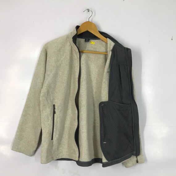 Vintage Montbell fleece zip up outdoor Jacket - Gem