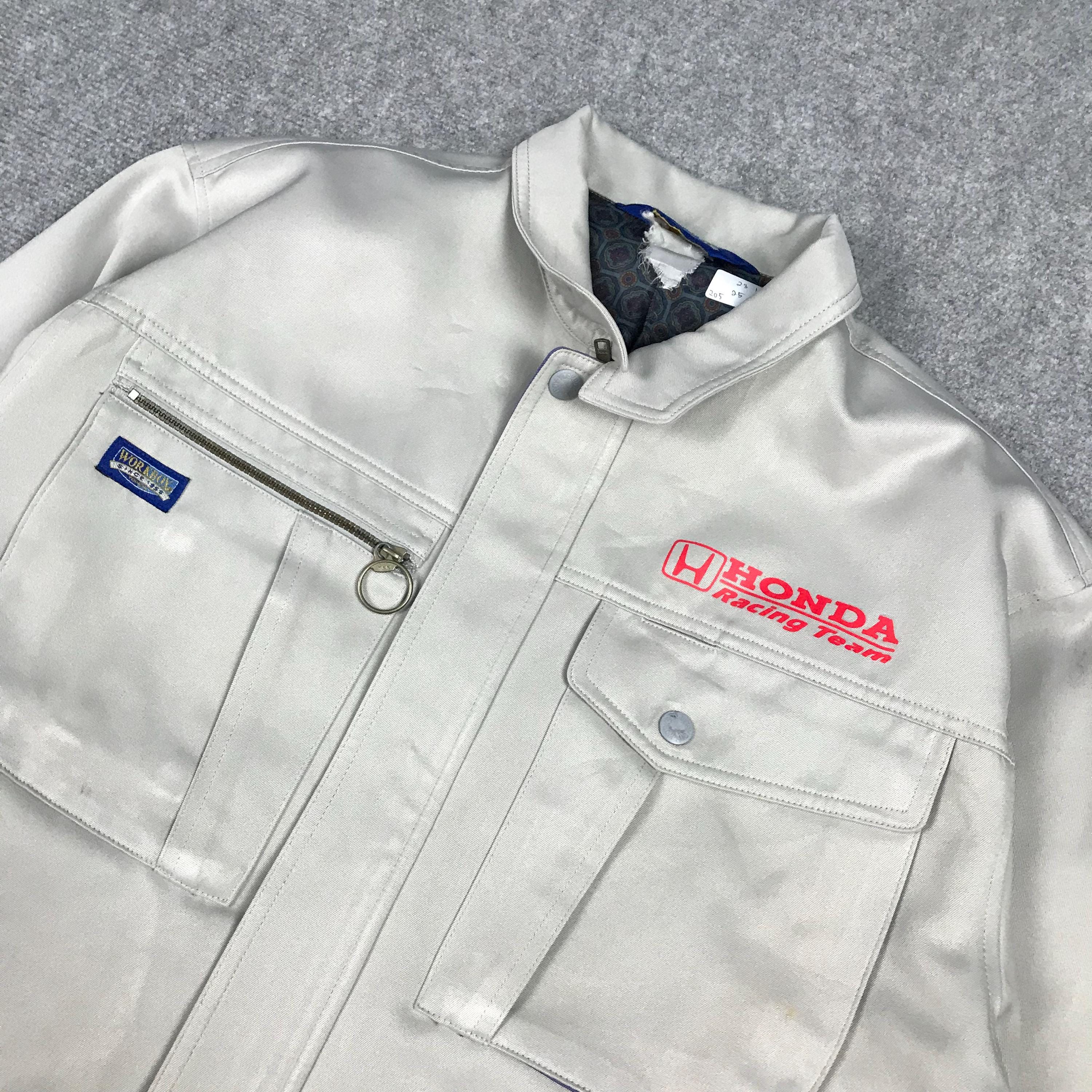Vintage Honda Racing Team Uniform Work Custom Jacket Japan - Etsy