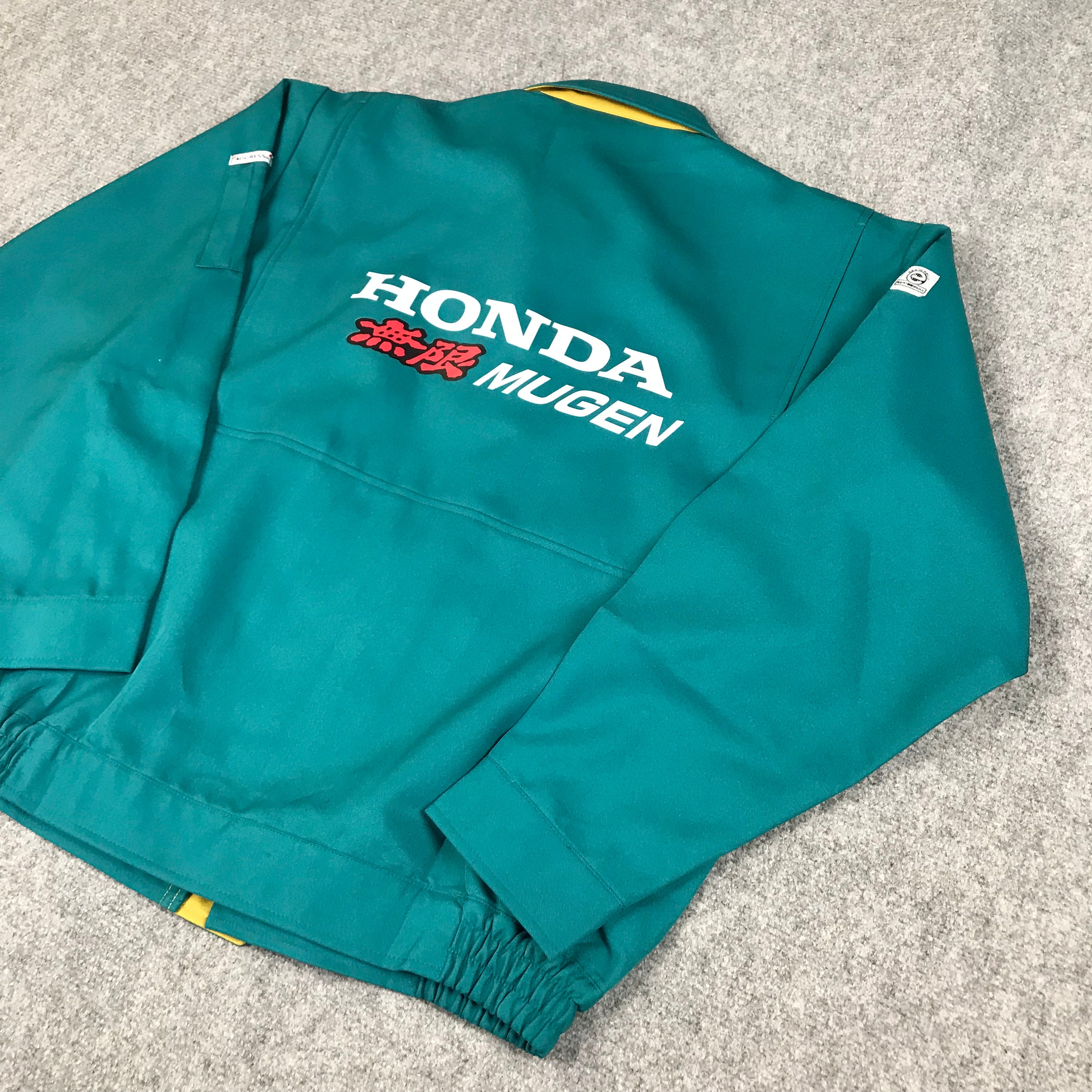 Vintage Honda Mugen Racing Team Work Uniform Japan Custom Jacket Free ...
