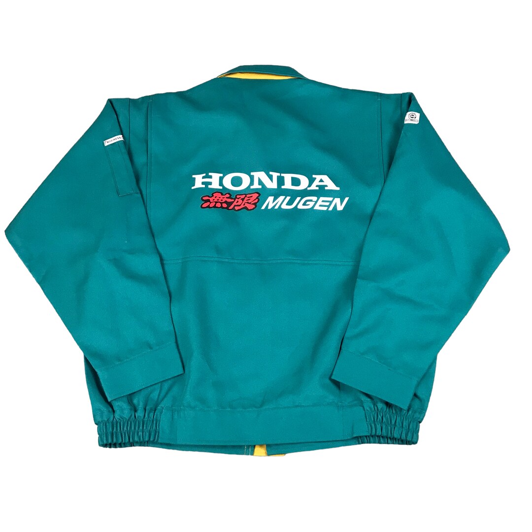 Vintage Honda Mugen Racing Team Work Uniform Japan Custom Jacket Free ...