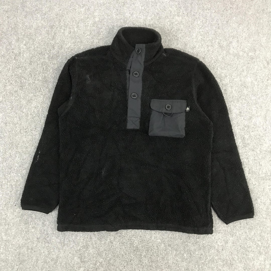 Vtg Nike Acg Sherpa Fleece Jacket Design Pocket - Etsy