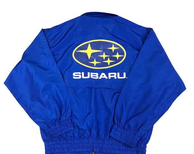 Vintage Subaru Work Uniform Japan Racing Japan Custom Jacket - Etsy