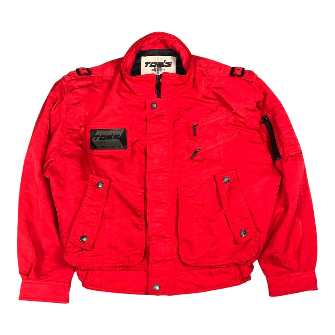 Vintage Tom’s Racing Bomber Jacket Racing Japan Style Jacket - Etsy