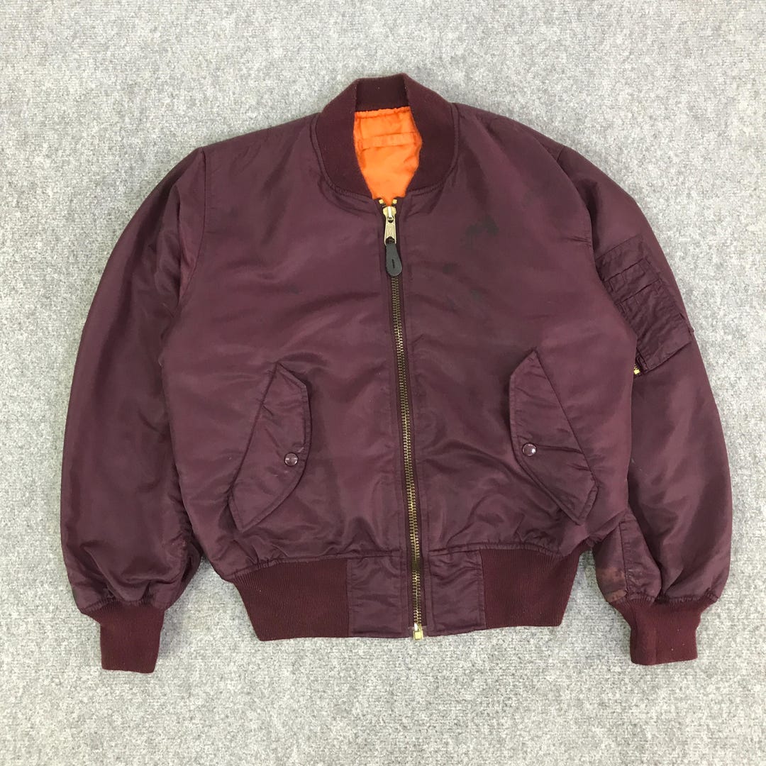 Y2K Air Force Type Ma-1 Bomber Jacket Faded Painter Jacket - Etsy