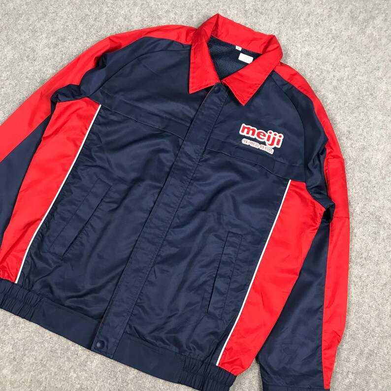 Y2K Meiji Brand Work Uniform Jacket Japanese Jacket - Etsy