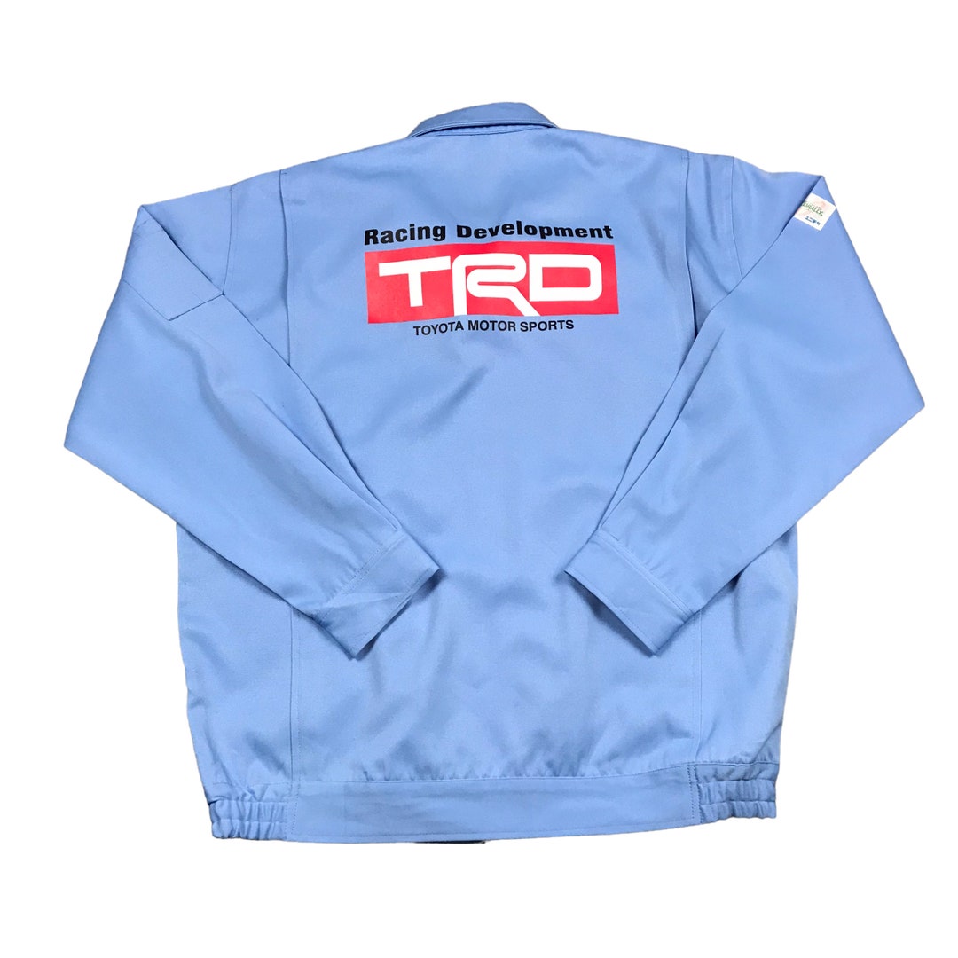 Vintage Toyota Racing Trd Work Uniform Zipper Custom Jacket - Etsy