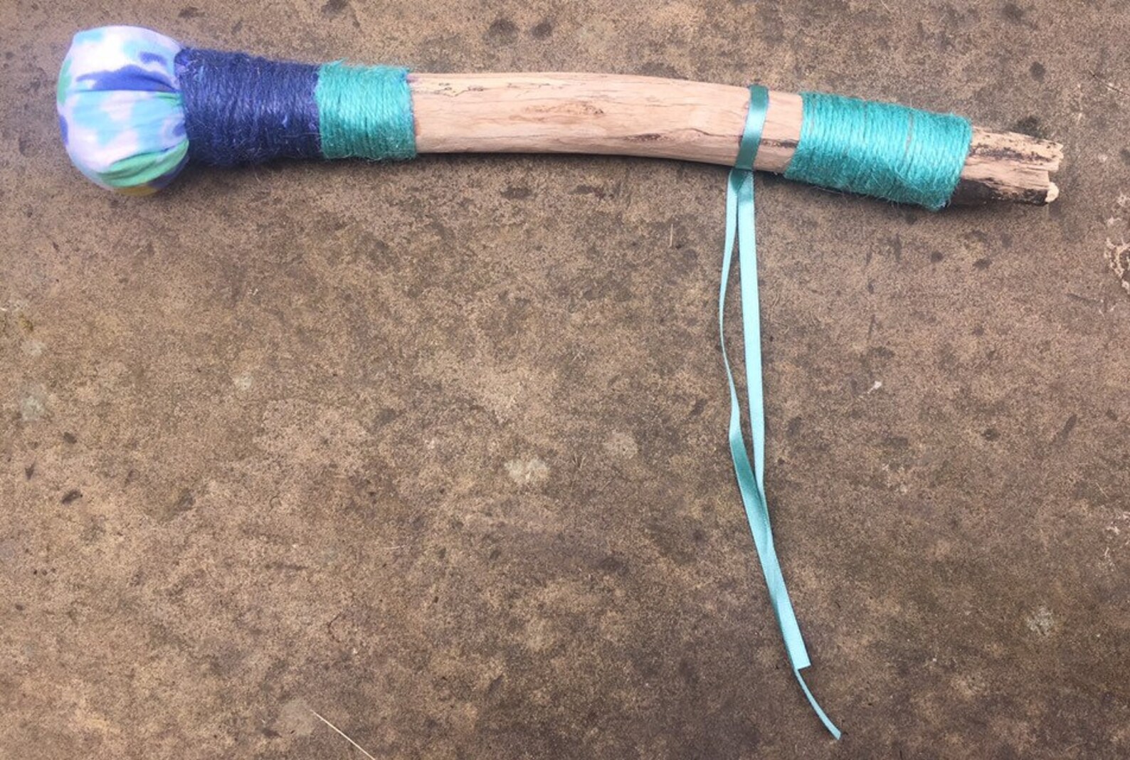 Staff Like Green and Blue Talking Stick - Etsy